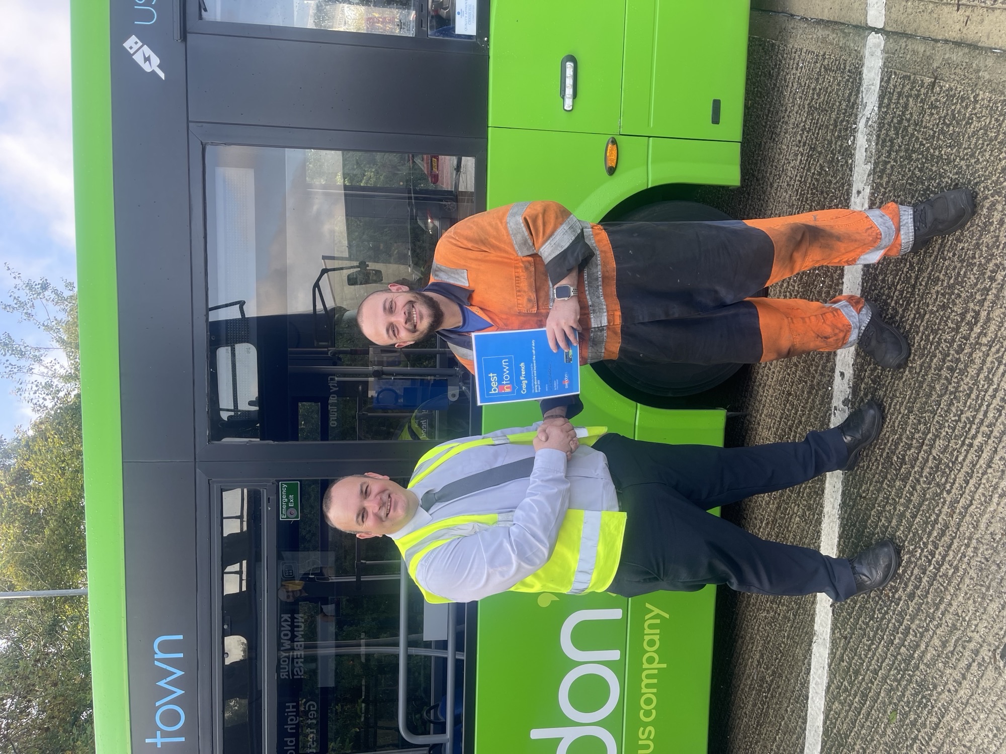 Best in Town winners 2023 - Swindon's Bus Company